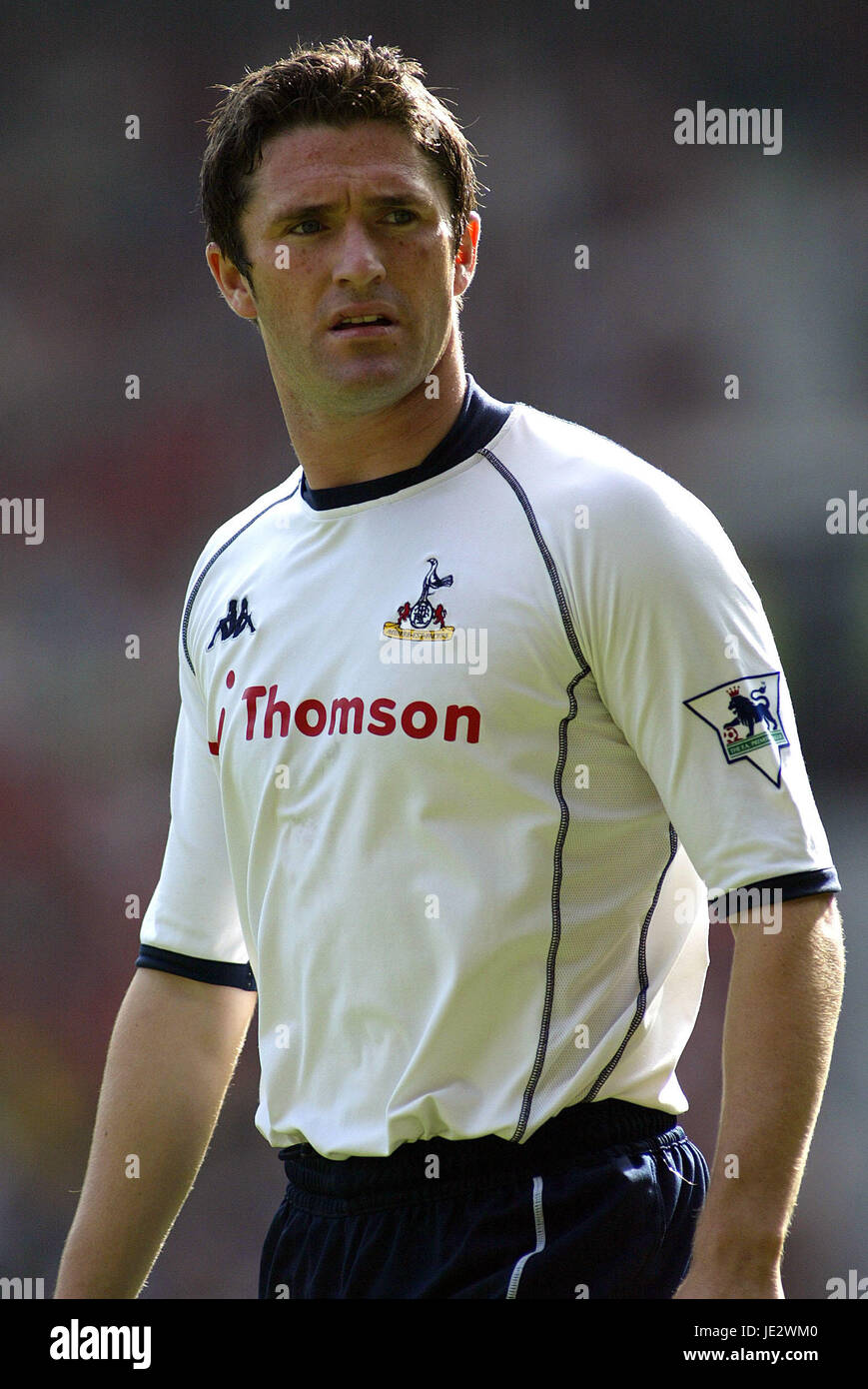 ROBBIE KEANE TOTTENHAM HOTSPUR FC OLD TRAFFORD MANCHESTER ENLAND 21 ...