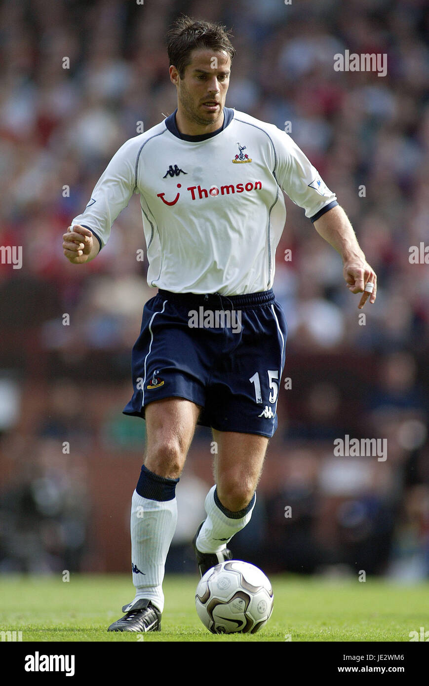 JAMIE REDKNAPP TOTTENHAM HOTSPUR FC OLD TRAFFORD MANCHESTER ENLAND 21 ...