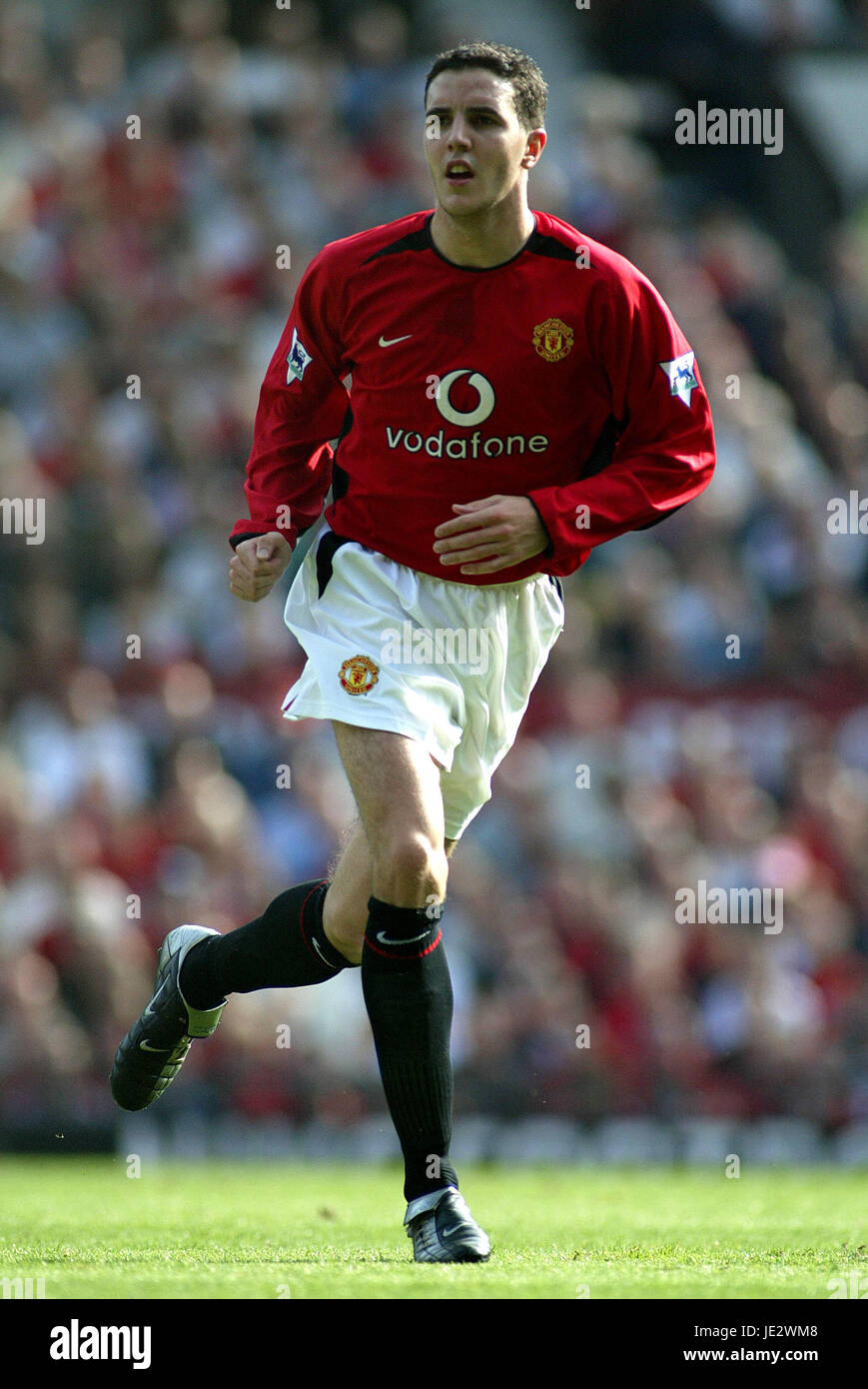 JOHN O'SHEA. MANCHESTER UNITED FC OLD TRAFFORD MANCHESTER ENLAND 21 ...