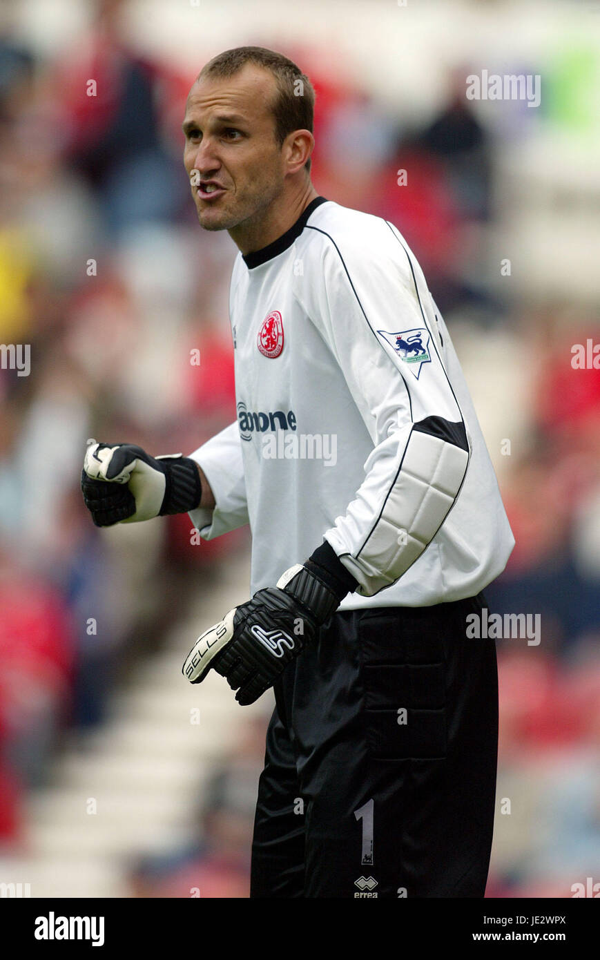MARK SCHWARZER MIDDLESBROUGH FC RIVERSIDE MIDDLESBROUGH ENGLAND 21 ...