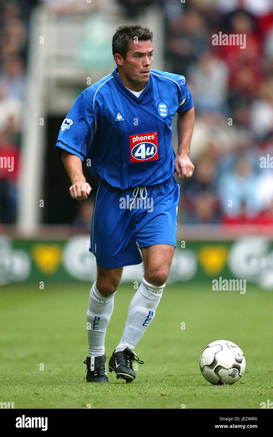 JEFF KENNA BIRMINGHAM CITY FC RIVERSIDE MIDDLESBROUGH ENGLAND 21 ...