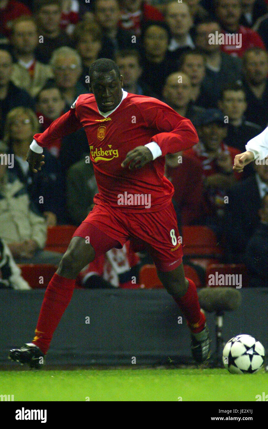 EMILE HESKEY LIVERPOOL FC ST JAMES PARK NEWCASTLE 05 October 2002 Stock ...