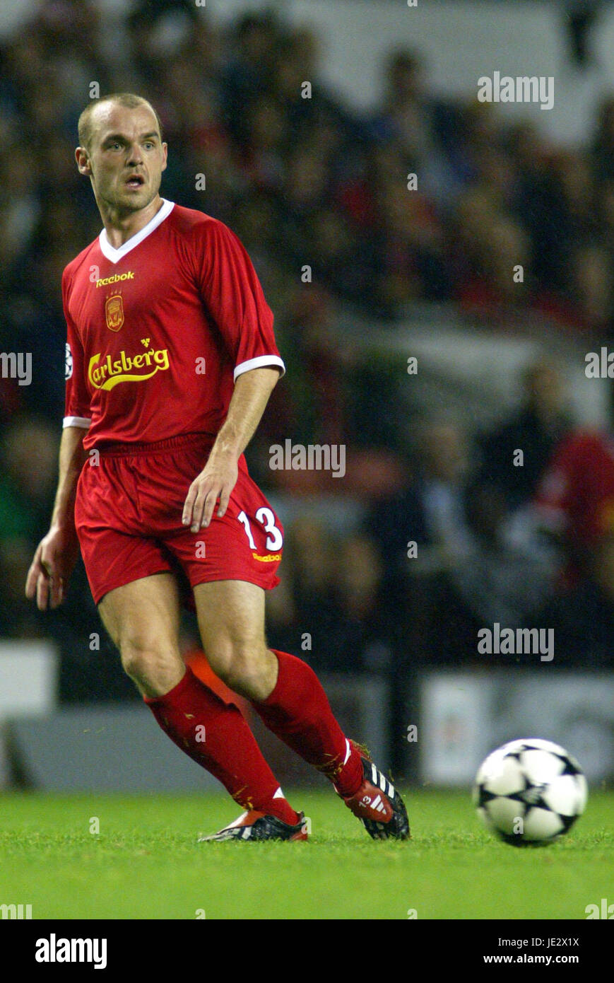 DANNY MURPHY LIVERPOOL FC ST JAMES PARK NEWCASTLE 05 October 2002 Stock ...