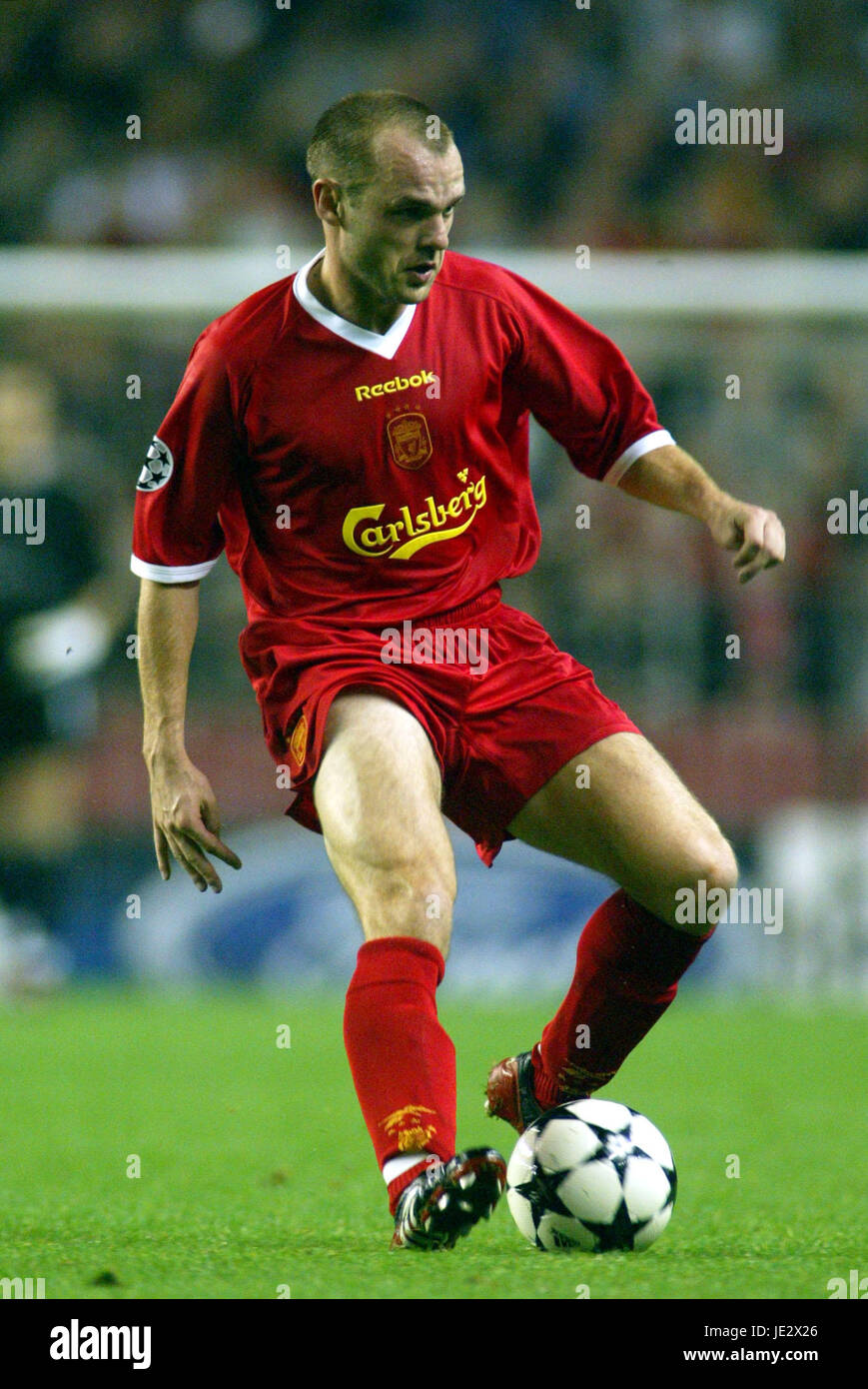 DANNY MURPHY LIVERPOOL FC ST JAMES PARK NEWCASTLE 05 October 2002 Stock ...