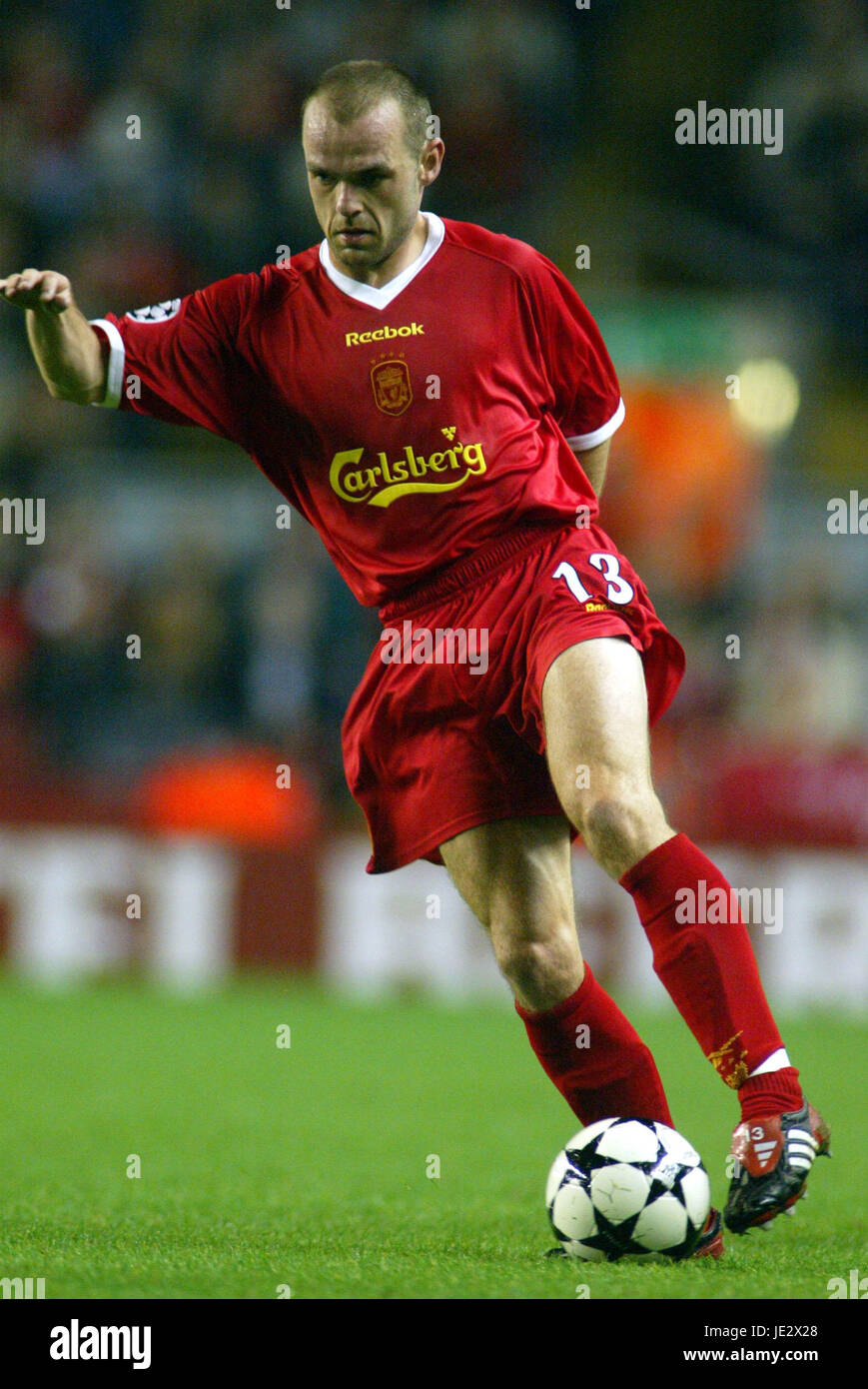 DANNY MURPHY LIVERPOOL FC ST JAMES PARK NEWCASTLE 05 October 2002 Stock ...