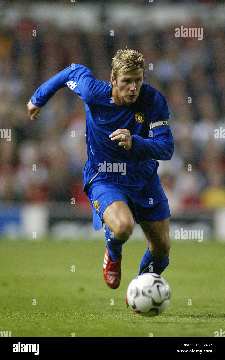 DAVID BECKHAM MANCHESTER UNITED FC OLD TRAFFORD MANCESTER 01 October ...