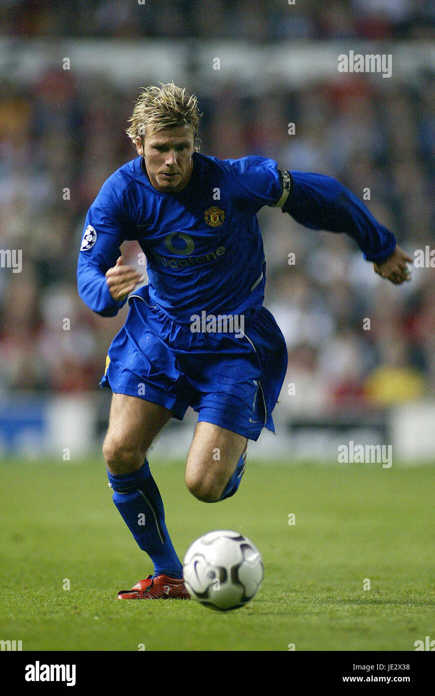 DAVID BECKHAM MANCHESTER UNITED FC OLD TRAFFORD MANCESTER 01 October ...