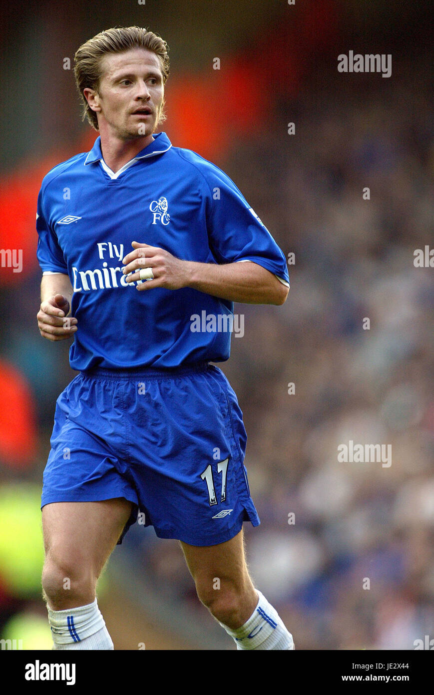 EMMANUEL PETIT CHELSEA FC ANFIELD LIVERPOOL ENGLAND 06 October 2002 ...