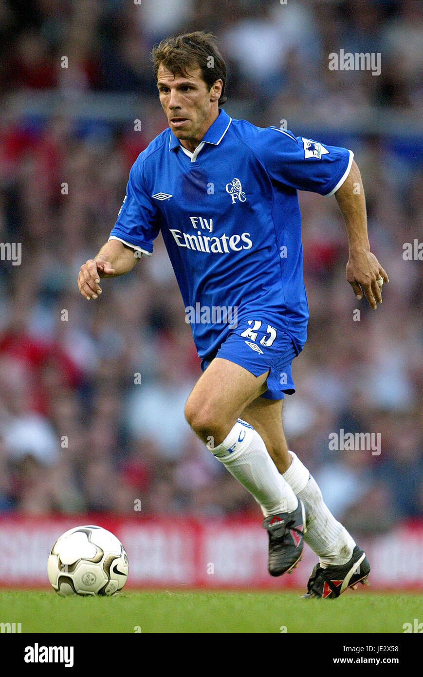 GIANFRANCO ZOLA CHELSEA FC ANFIELD LIVERPOOL ENGLAND 06 October 2002 ...