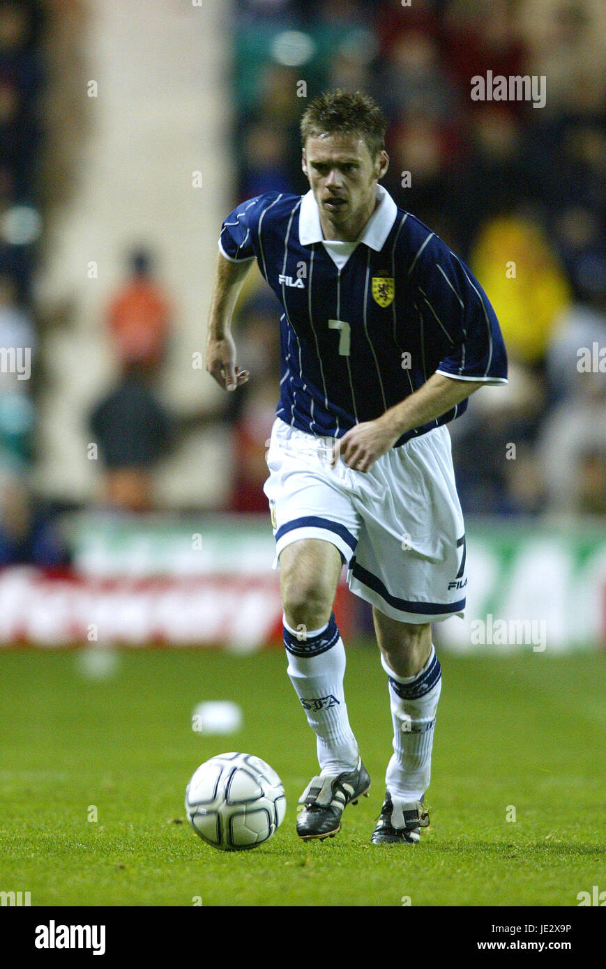 GRAHAM ALEXANDER SCOTLAND & PRESTON NORTH END EASTER ROAD 15 October ...