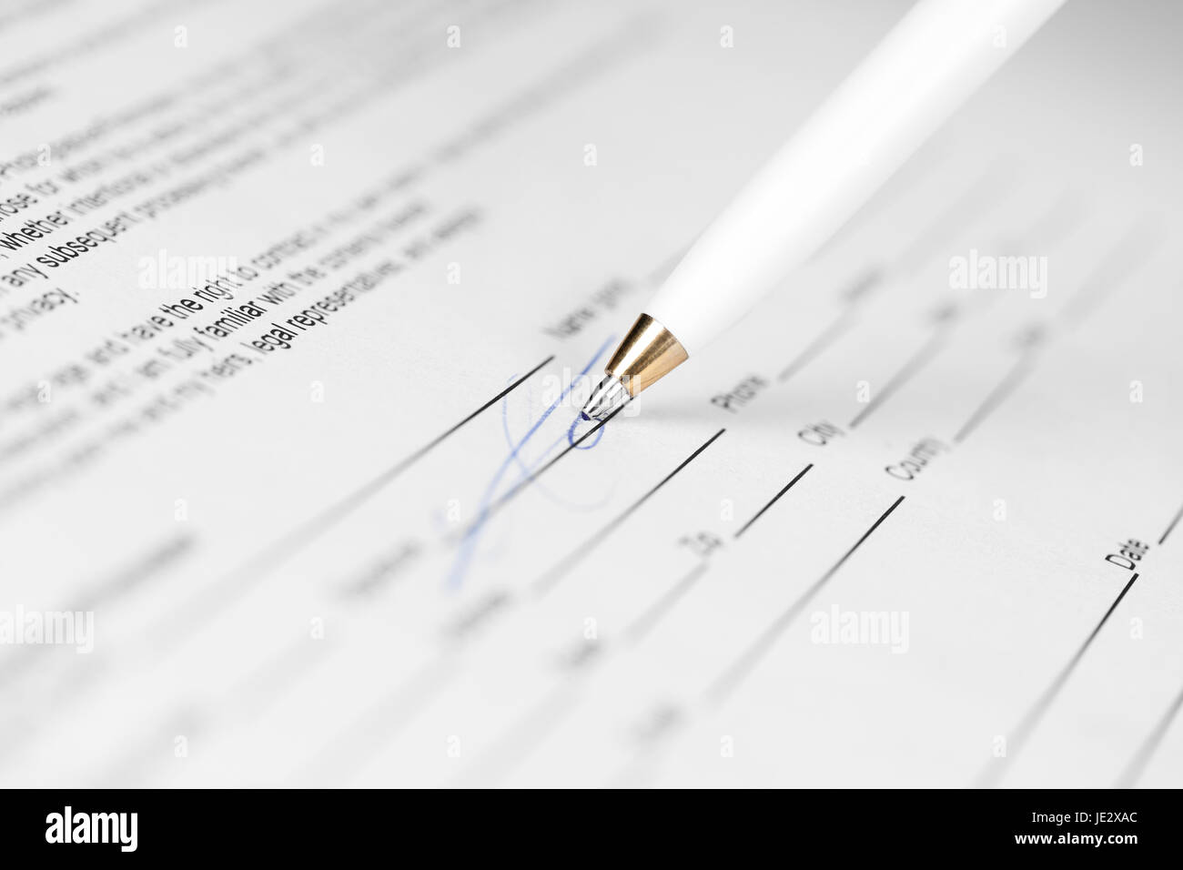 Signing into law hi-res stock photography and images - Alamy