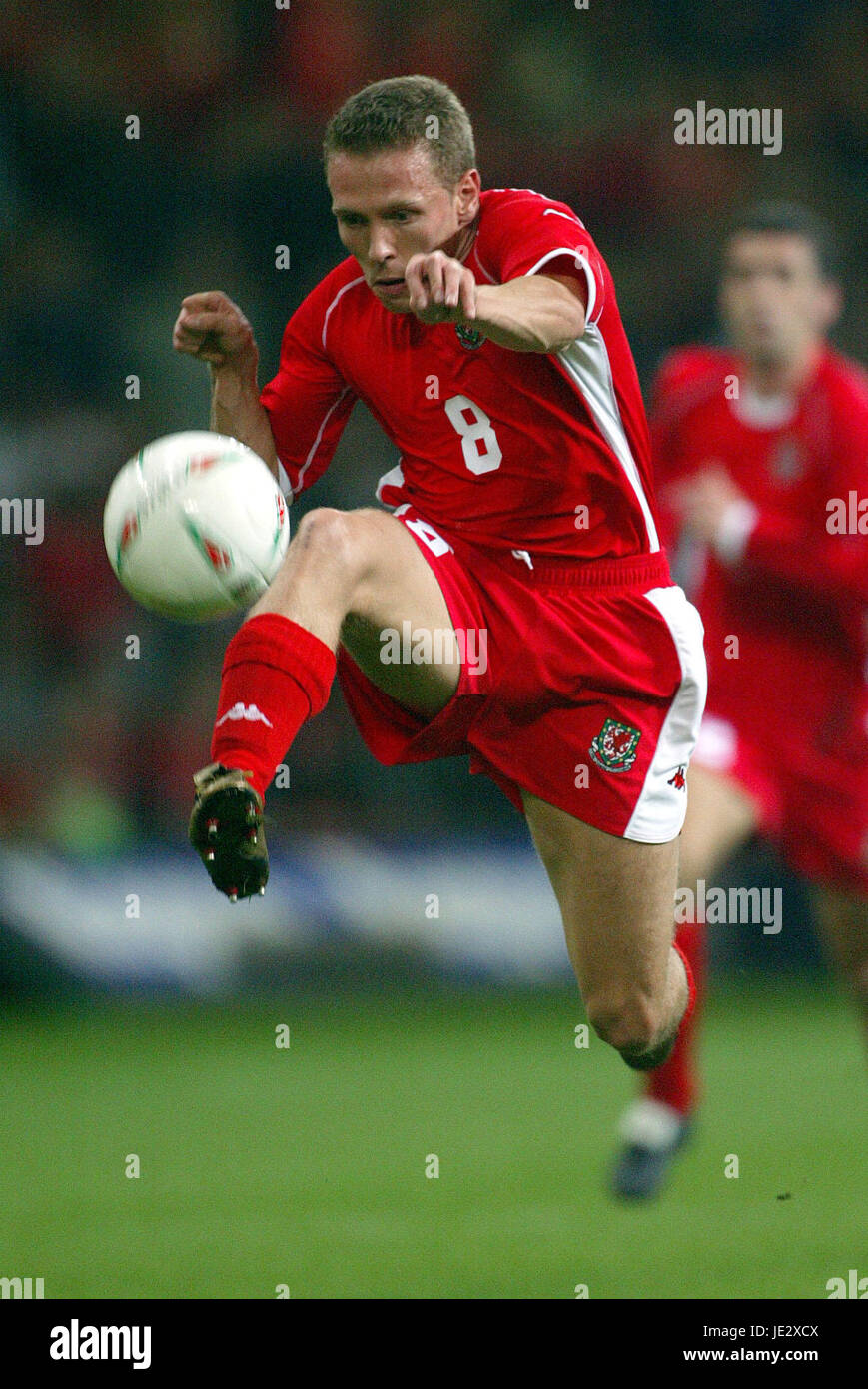 CRAIG BELLAMY . WALES & NEWCASTLE UNITED FC MILLENNIUM STADIUM CARDIFF ...