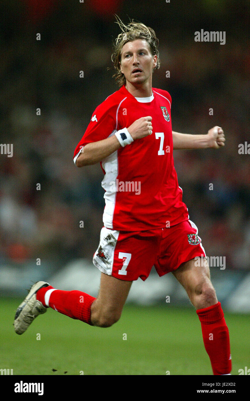 ROBBIE SAVAGE WALES & BIRMINGHAM CITY FC MILLENNIUM STADIUM CARDIFF ...