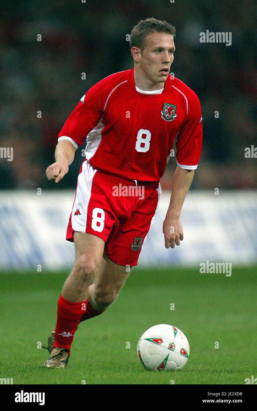 CRAIG BELLAMY . WALES & NEWCASTLE UNITED FC MILLENNIUM STADIUM CARDIFF ...