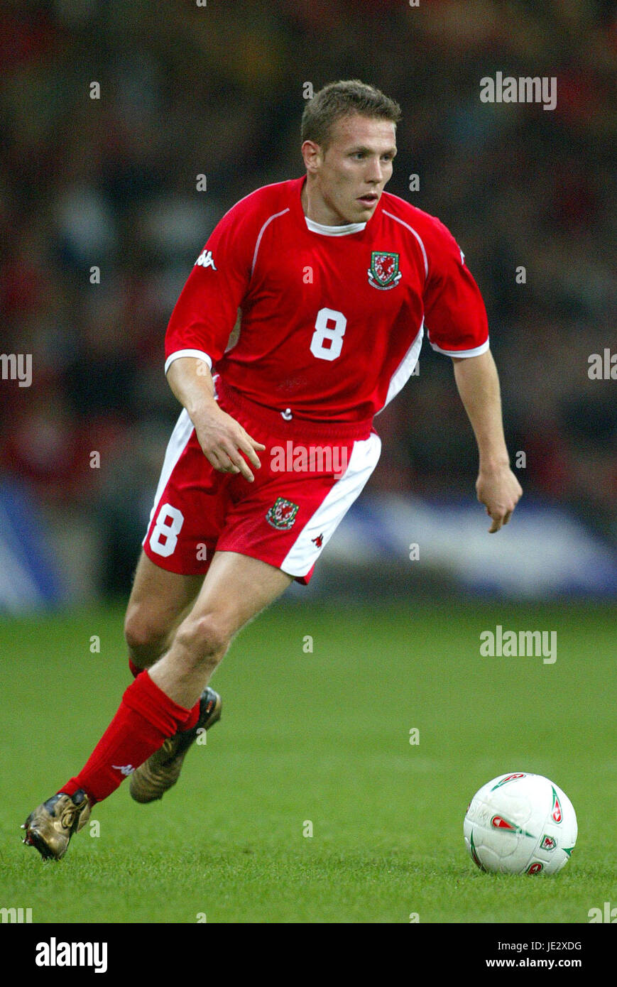 CRAIG BELLAMY . WALES & NEWCASTLE UNITED FC MILLENNIUM STADIUM CARDIFF ...