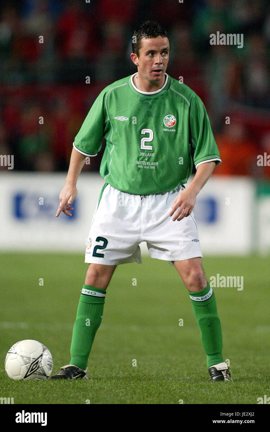 GARY KELLY REPUBLIC OF IRELAND LANSDOWNE ROAD DUBLIN 16 October 2002 ...