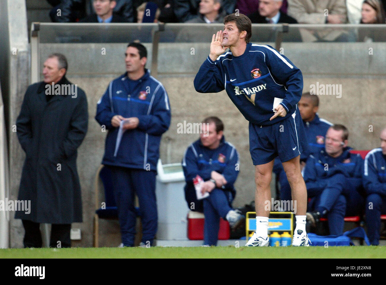 HOWARD WILKINSON S COTTERILL LEEDS UNITED MANAGMENT TEAM STADIUM OF ...