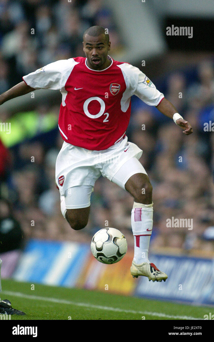 ASHLEY COLE ARSENAL FC GOODISON PARK LIVERPOOL ENGLAND 19 October 2002 ...