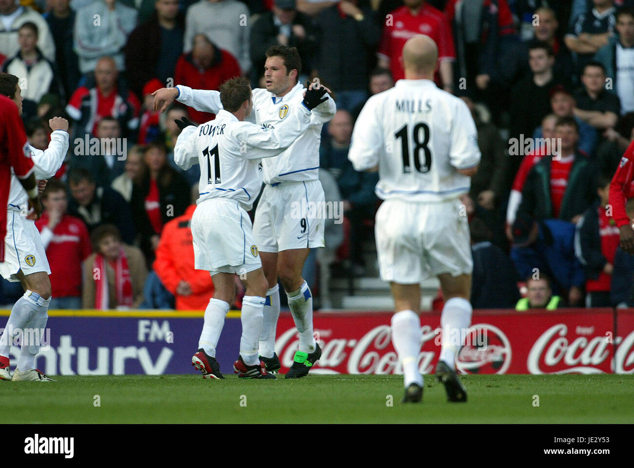 MARK VIDUKA & LEE BOWYER MIDDLESBROUGH V LEEDS UTD RIVERSIDE STADIUM ...