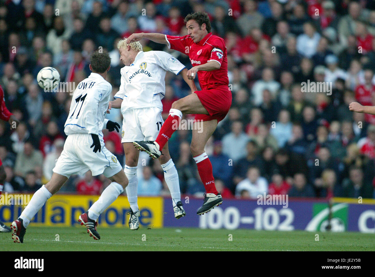 GARETH SOUTHGATE & ALAN SMITH MIDDLESBROUGH V LEEDS UTD RIVERSIDE ...