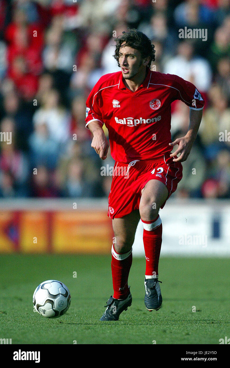 JONATHAN GREENING MIDDLESBROUGH FC RIVERSIDE STADIUM MIDDLESBROUGH ...