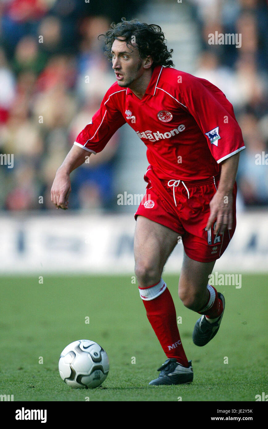 JONATHAN GREENING MIDDLESBROUGH FC RIVERSIDE STADIUM MIDDLESBROUGH ...