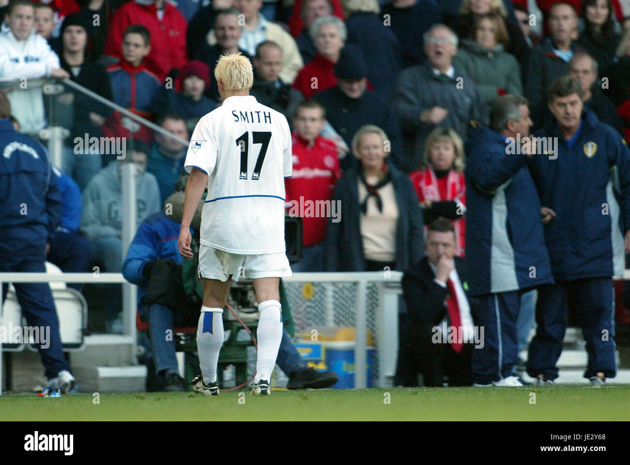ALAN SMITH LEEDS UNITED FC RIVERSIDE STADIUM MIDDLESBROUGH ENGLAND 26 ...