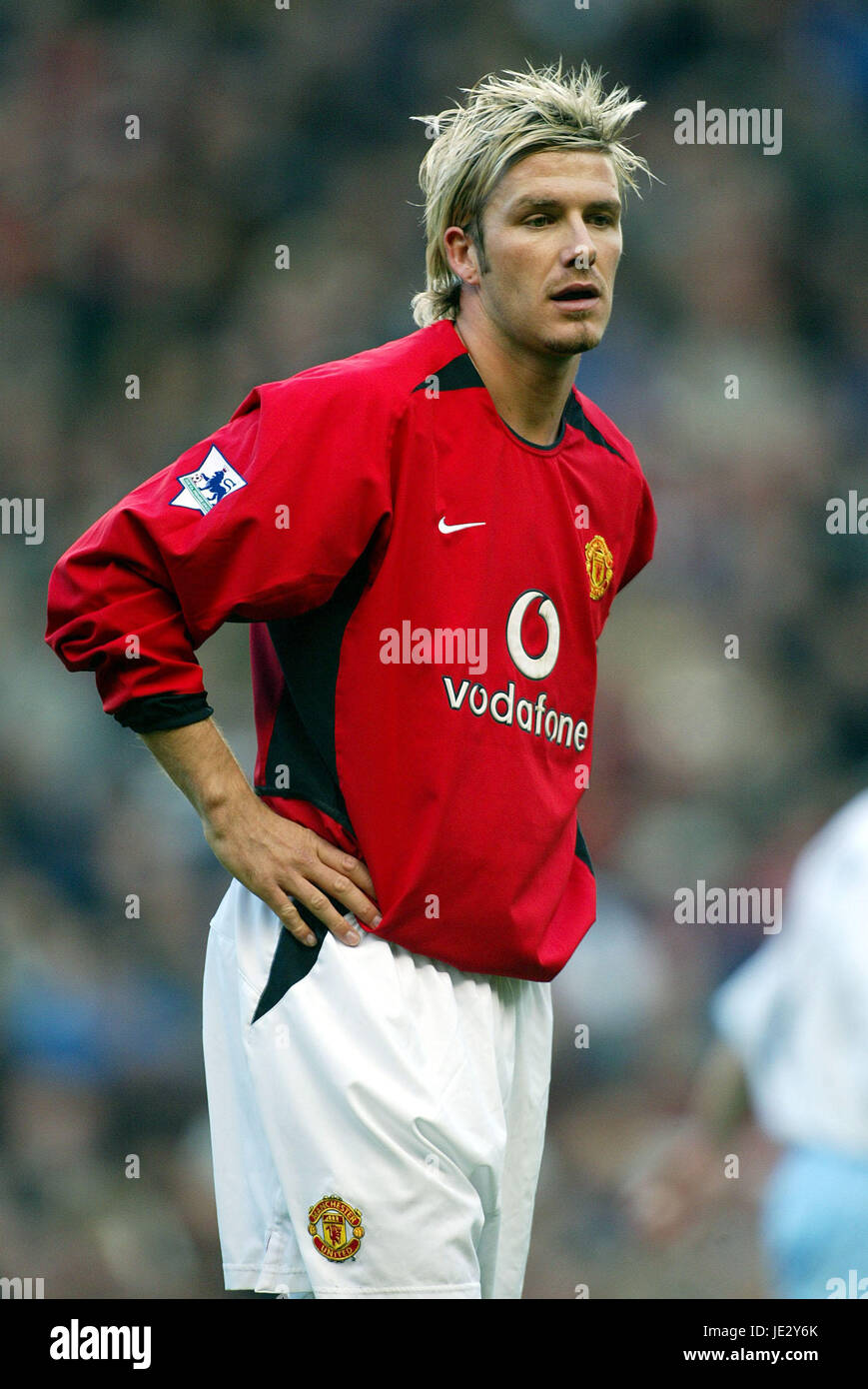 DAVID BECKHAM MANCHESTER UNITED FC OLD TRAFFORD MANCESTER 26 October ...
