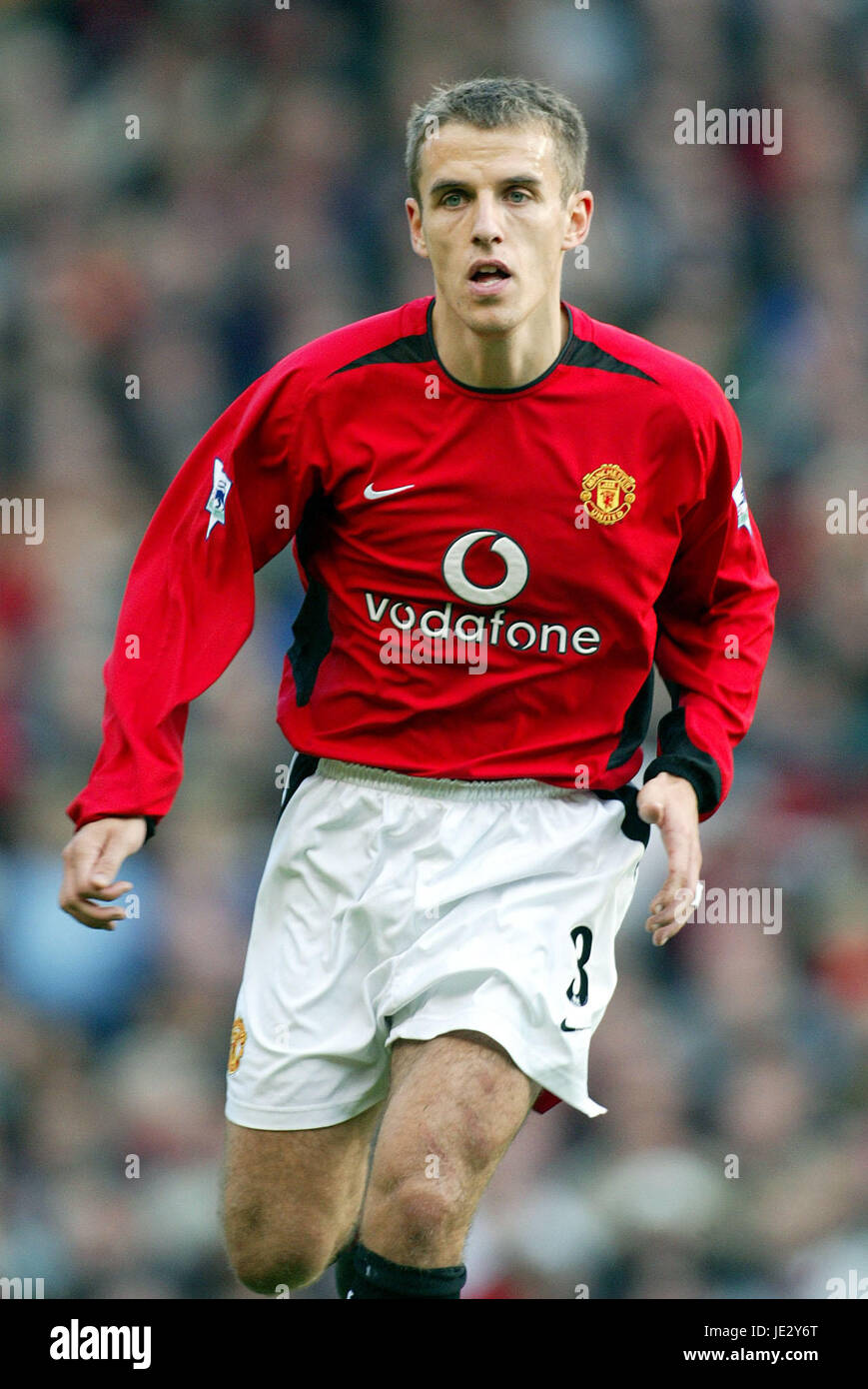 PHILIP NEVILLE MANCHESTER UNITED FC OLD TRAFFORD MANCESTER 26 October ...