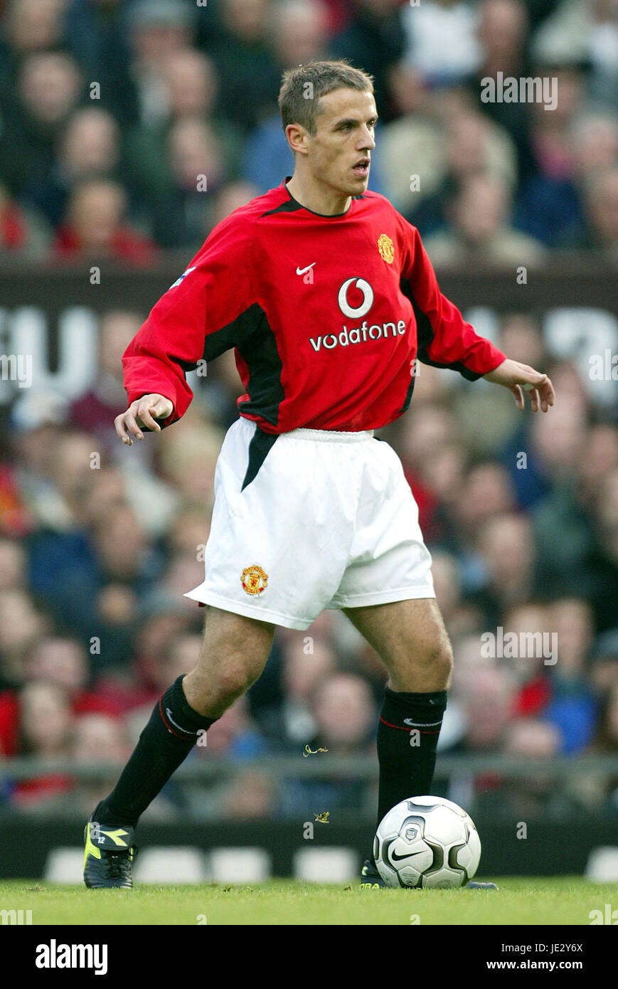 PHILIP NEVILLE MANCHESTER UNITED FC OLD TRAFFORD MANCESTER 26 October ...