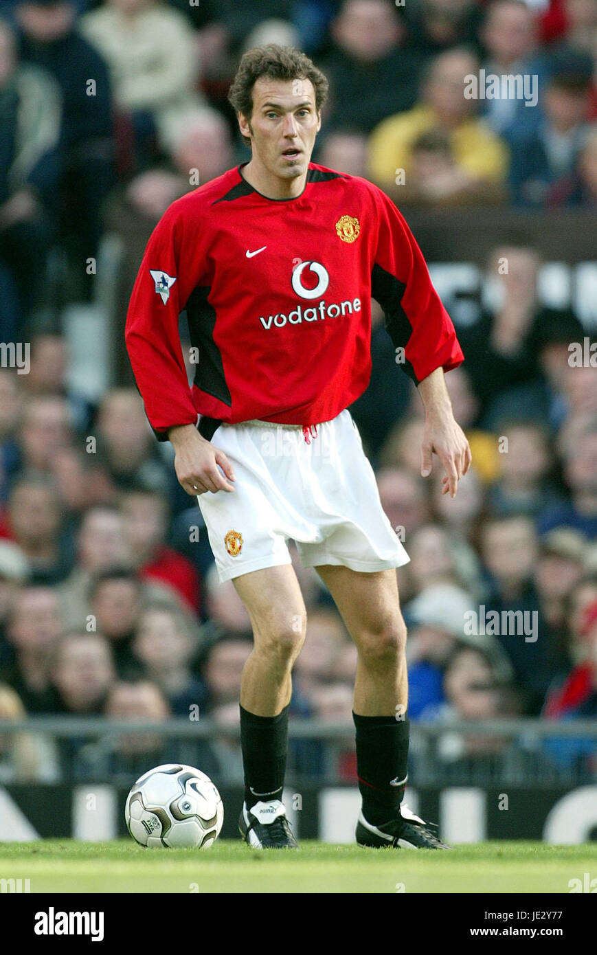 LAURENT BLANC MANCHESTER UNITED FC OLD TRAFFORD MANCESTER 26 October ...