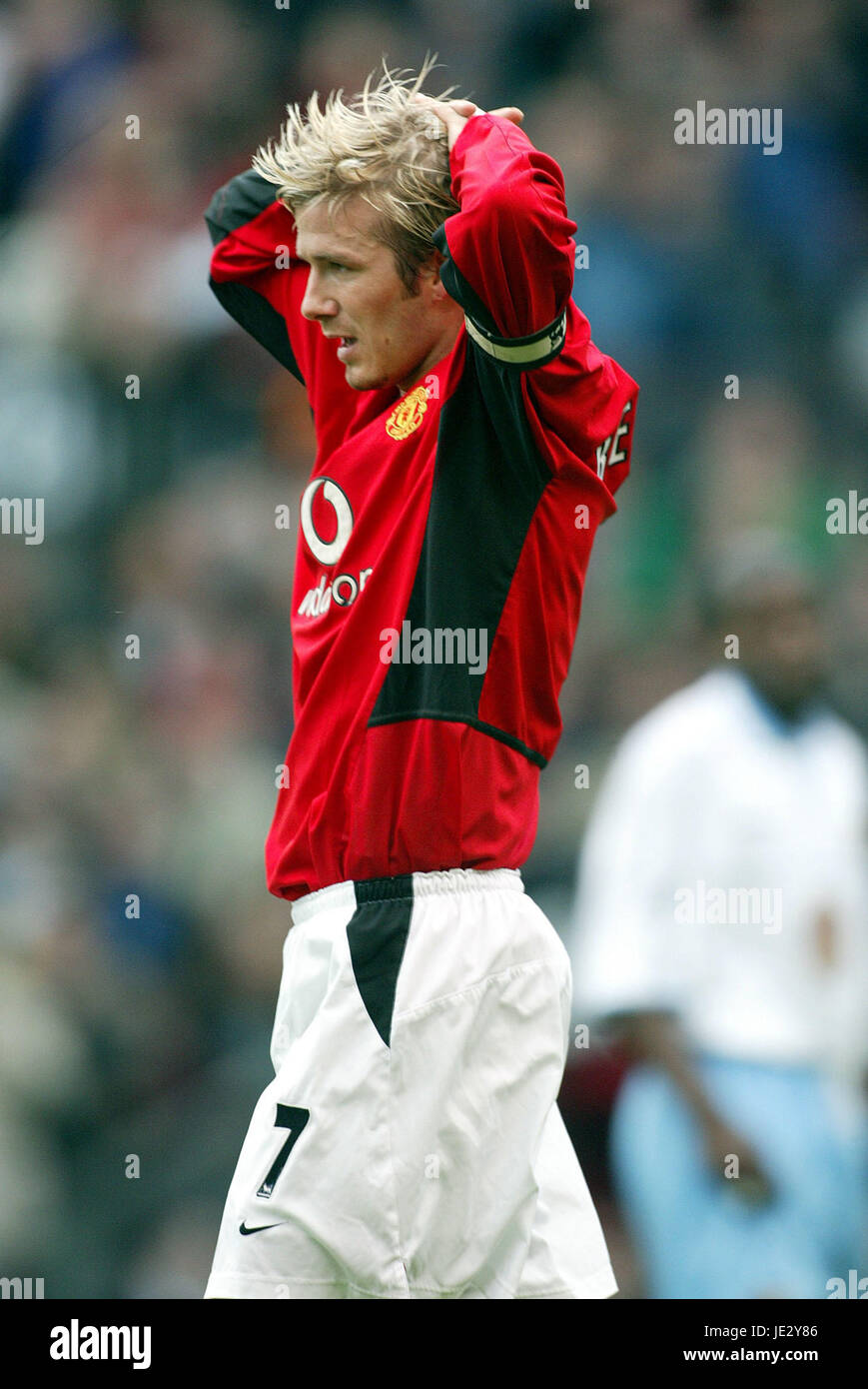 DAVID BECKHAM MANCHESTER UNITED FC OLD TRAFFORD MANCESTER 26 October ...