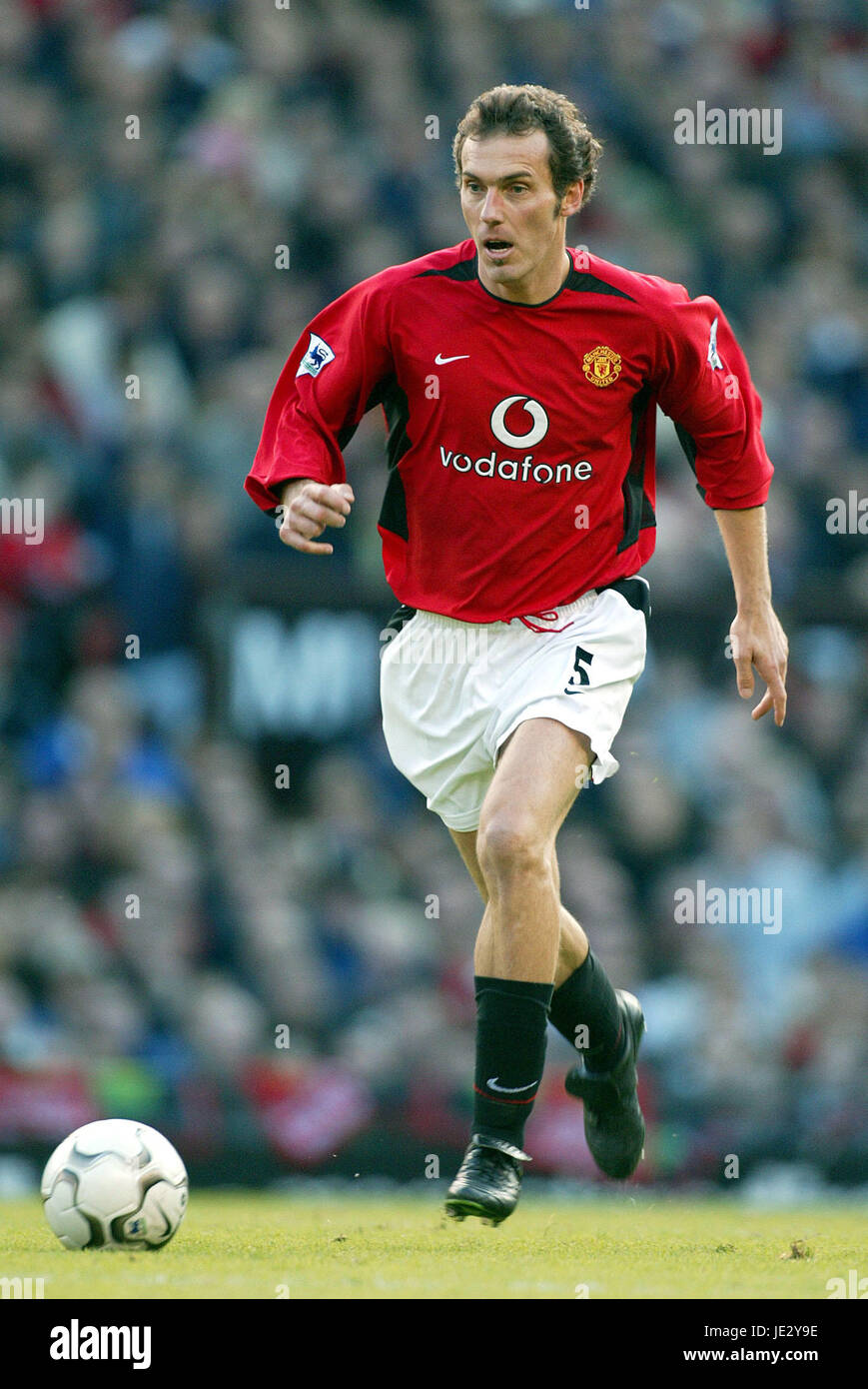 LAURENT BLANC MANCHESTER UNITED FC OLD TRAFFORD MANCESTER 26 October ...