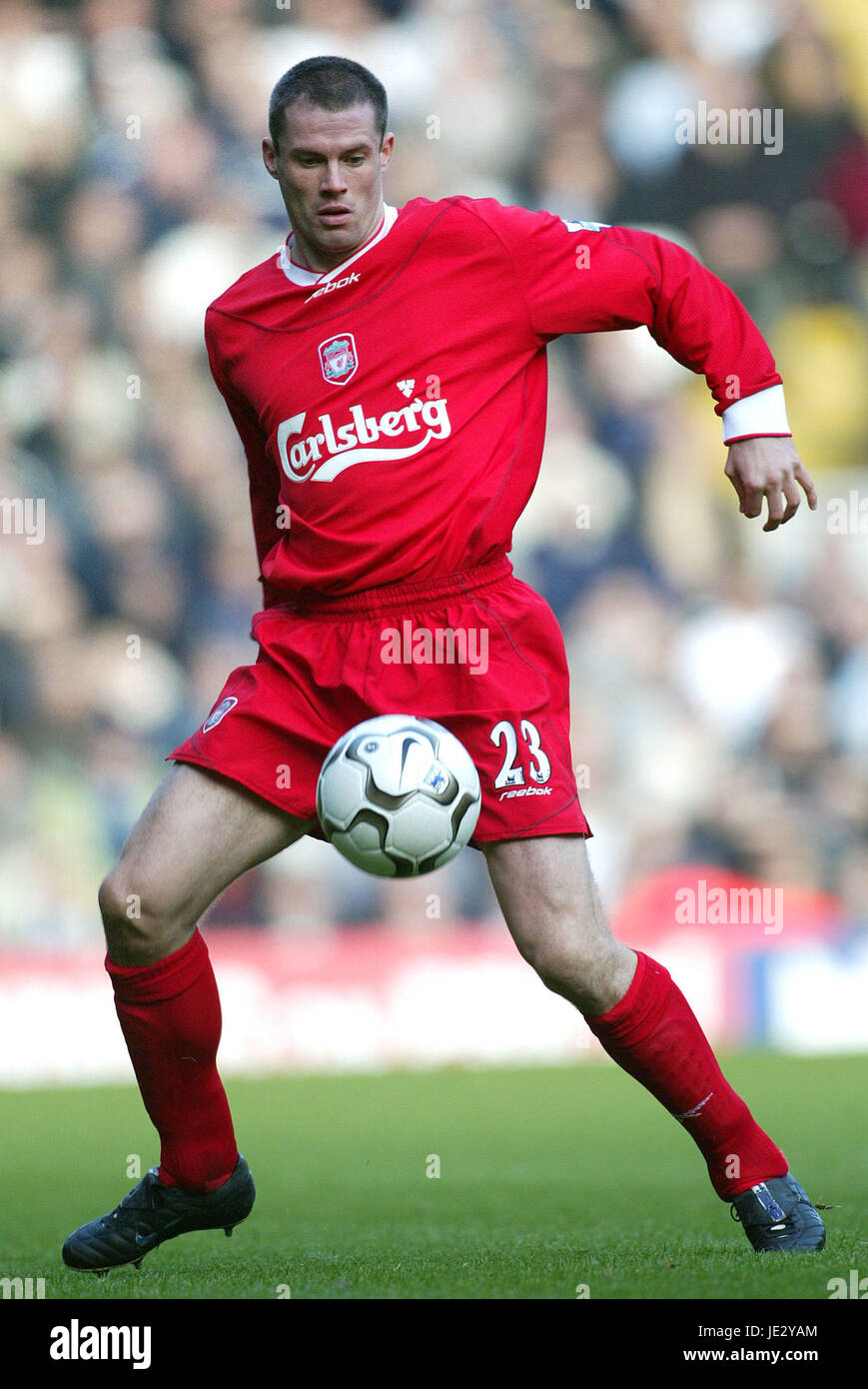 JAMIE CARRAGHER LIVERPOOL FC ANFIELD LIVERPOOL ENGLAND 26 October 2002 ...