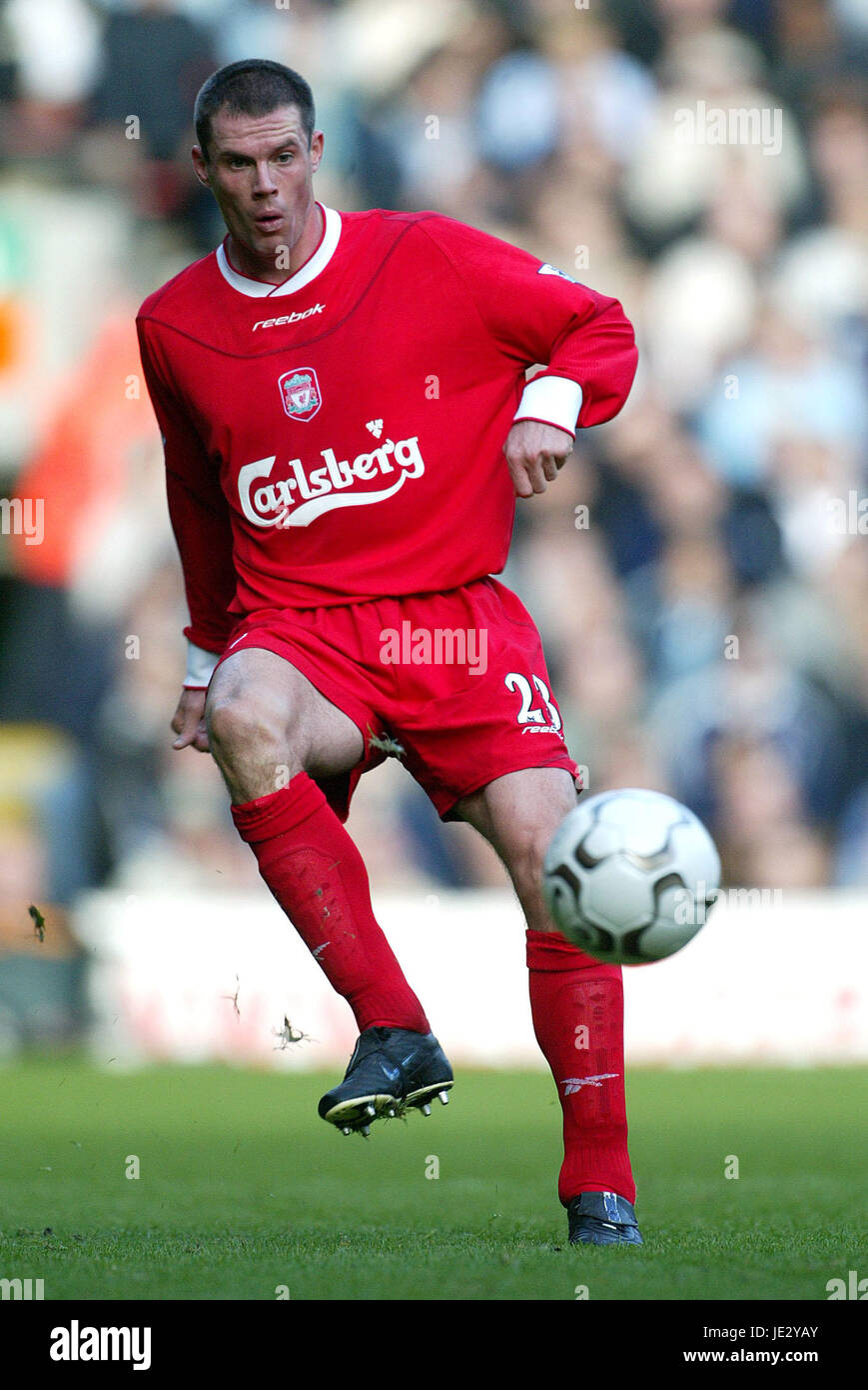 JAMIE CARRAGHER LIVERPOOL FC ANFIELD LIVERPOOL ENGLAND 26 October 2002 ...