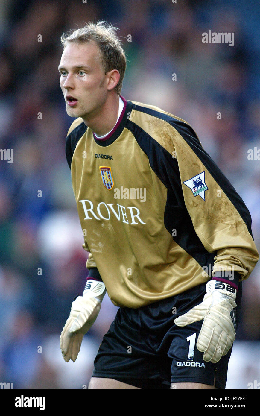 PETER ENCKLEMAN ASTON VILLA FC EWOOD PARK BLACKBURN 03 November 2002 ...