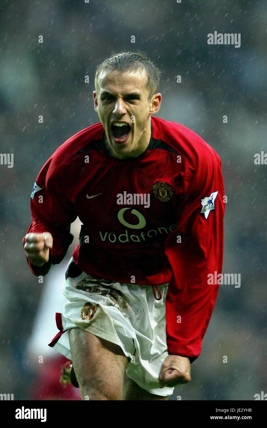 PHILIP NEVILLE MANCHESTER UNITED FC OLD TRAFFORD MANCESTER 02 November ...