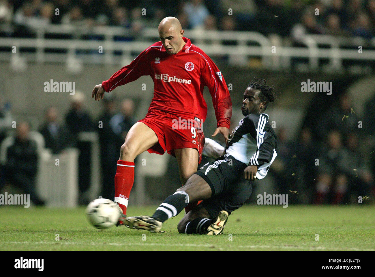 MASSIMO MACCARONE & BERNARD NEWCASTLE UTD V MIDDLESBROUGH ST JAMES PARK ...