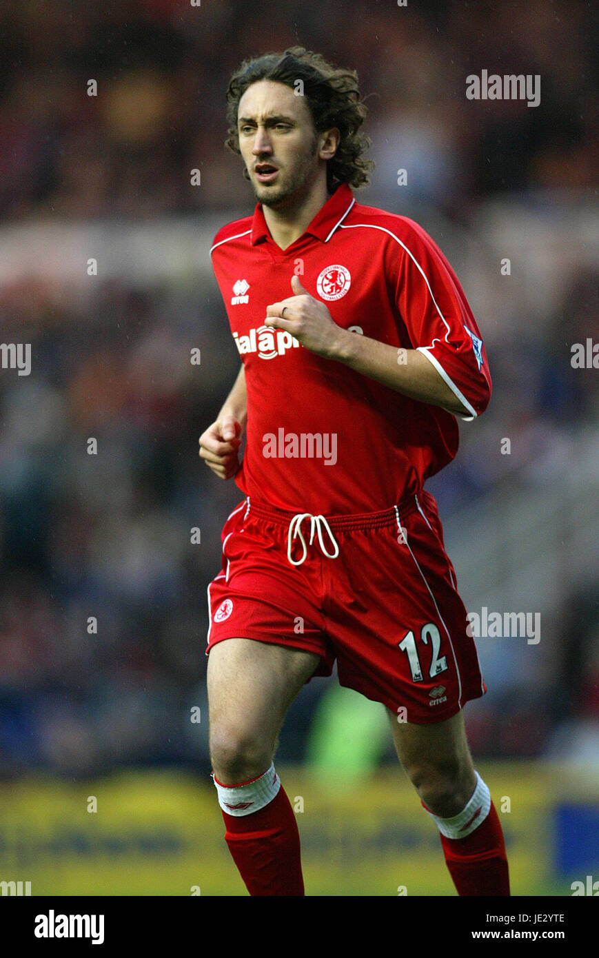 JONATHAN GREENING MIDDLESBROUGH FC RIVERSIDE STADIUM MIDDLESBROUGH ...
