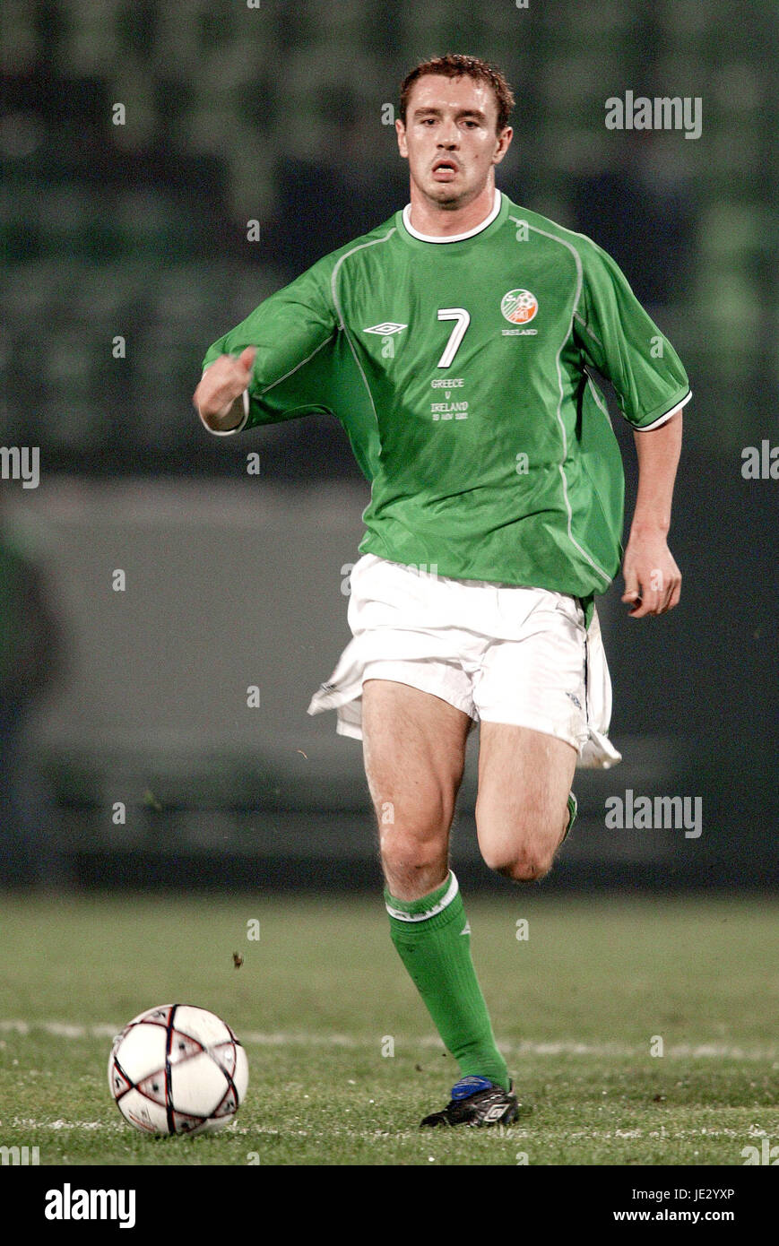 COLIN HEALY REPUBLIC OF IRELAND & CELTIC APOSTOLOS NIKOLAIDIS STADIUM ...