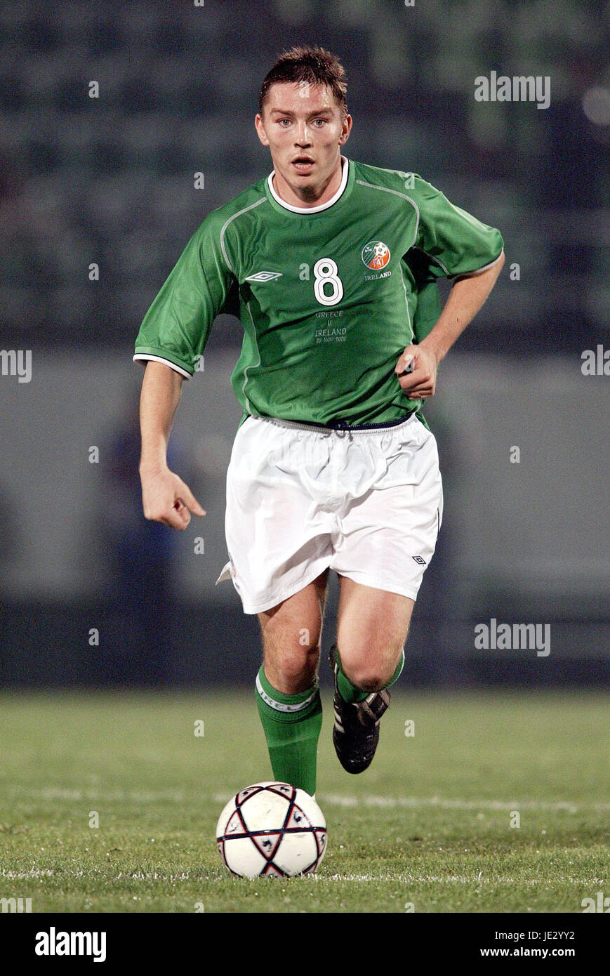 MATT HOLLAND REPUBLIC OF IRELAND & IPSWICH APOSTOLOS NIKOLAIDIS STADIUM ...