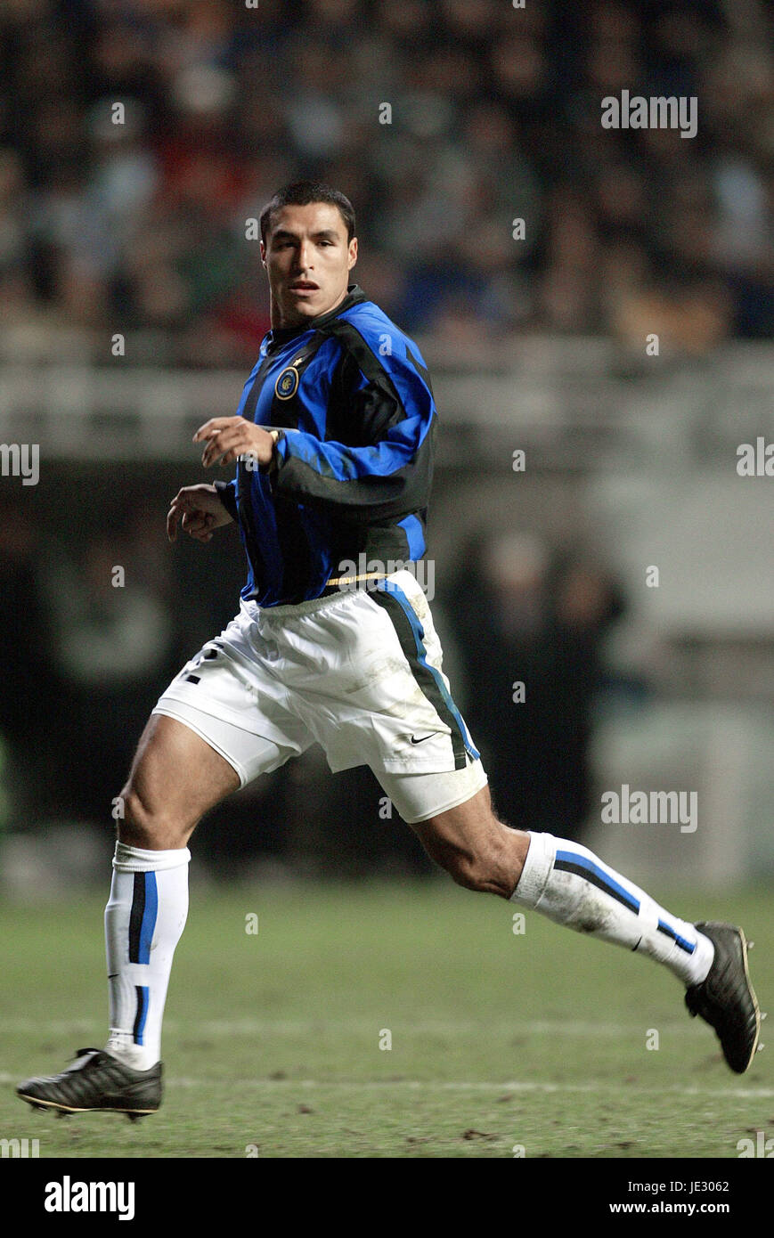IVAN CORDOBA INTER MILAN ST JAMES PARK NEWCASTLE 27 November 2002 Stock ...