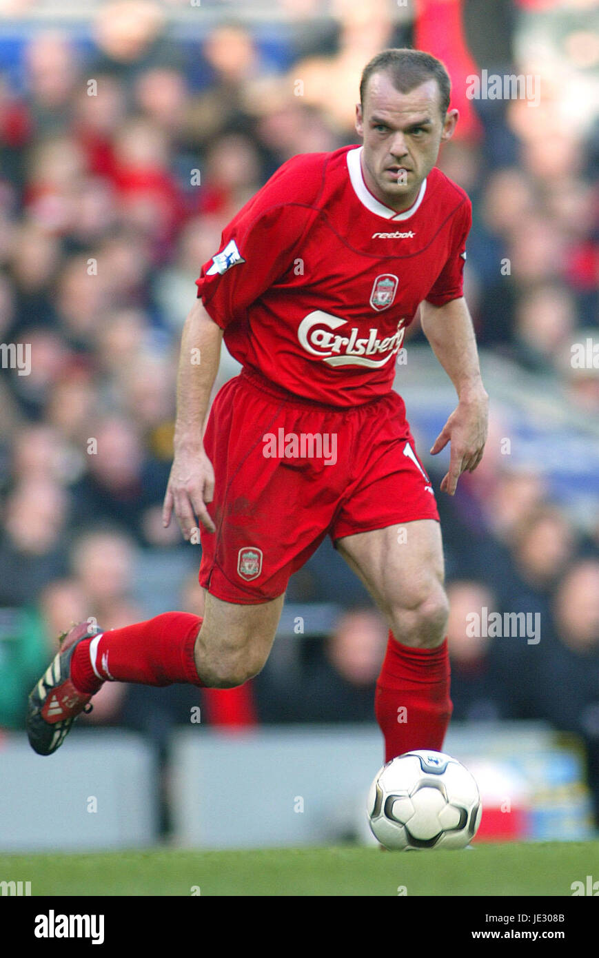 DANNY MURPHY LIVERPOOL FC ANFIELD LIVERPOOL 01 December 2002 Stock ...