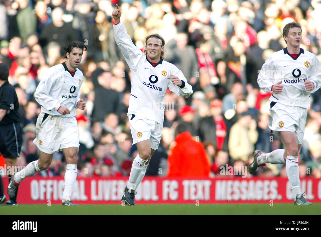 Football celebrating diego forlan hi-res stock photography and images ...