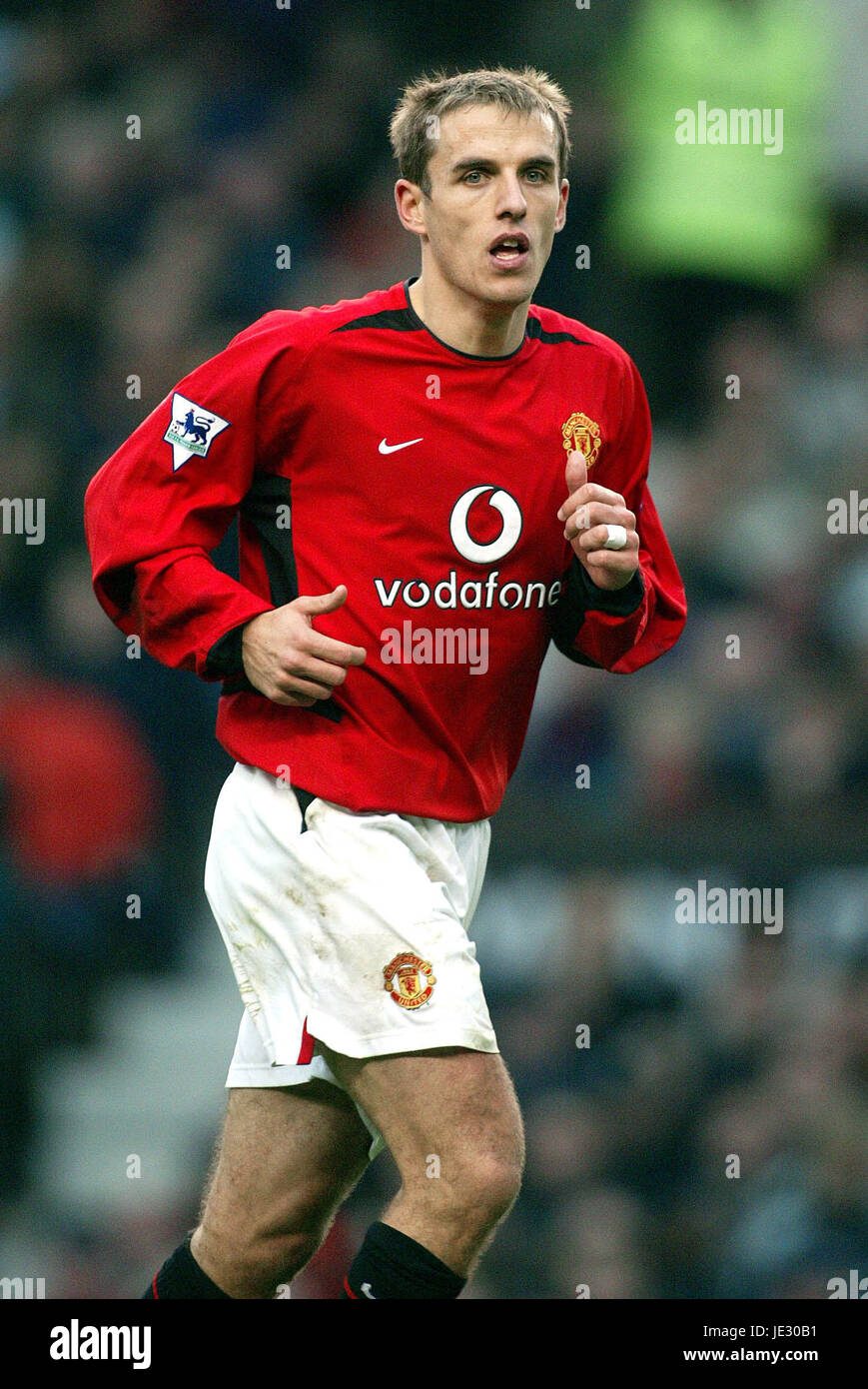 PHILIP NEVILLE MANCHESTER UNITED FC OLD TRAFFORD MANCESTER 06 December ...