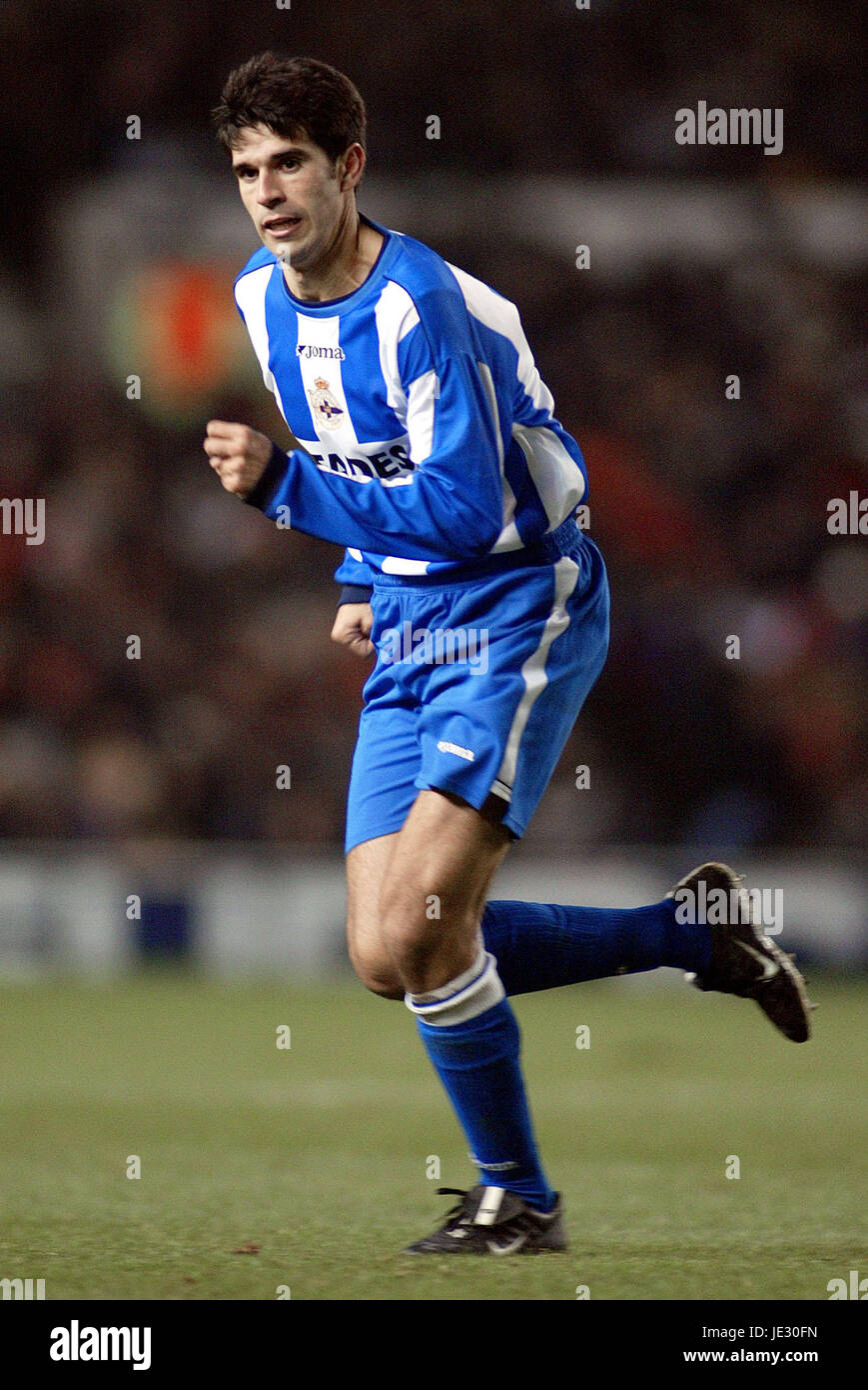 JUAN CARLOS VALERON DEPORTIVO LA CORUNA OLD TRAFFORD MANCESTER 11 ...
