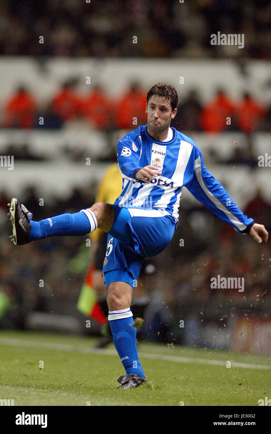 JOAN CAPDEVILA DEPORTIVO LA CORUNA OLD TRAFFORD MANCESTER 11 December ...
