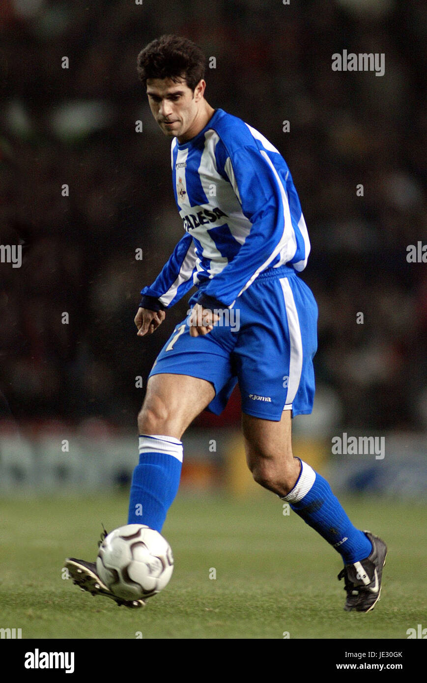 JUAN CARLOS VALERON DEPORTIVO LA CORUNA OLD TRAFFORD MANCESTER 11 ...
