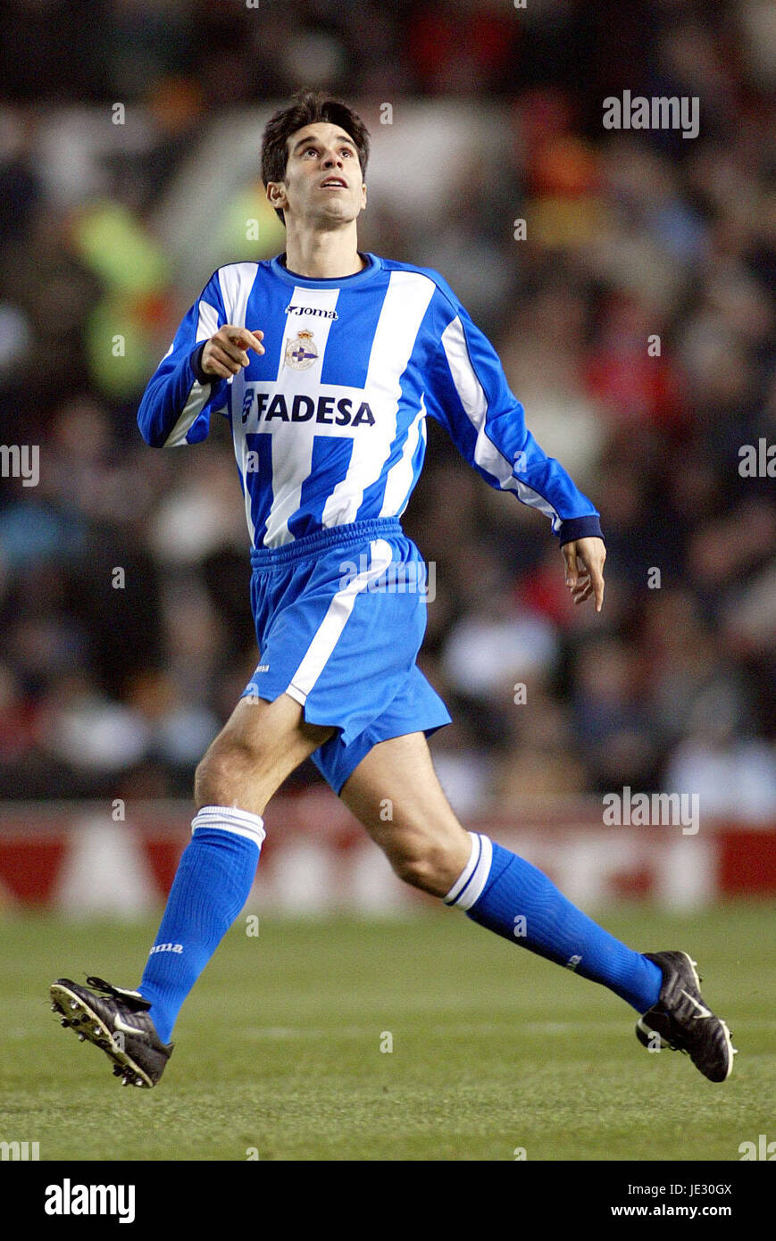 JUAN CARLOS VALERON DEPORTIVO LA CORUNA OLD TRAFFORD MANCESTER 11 ...