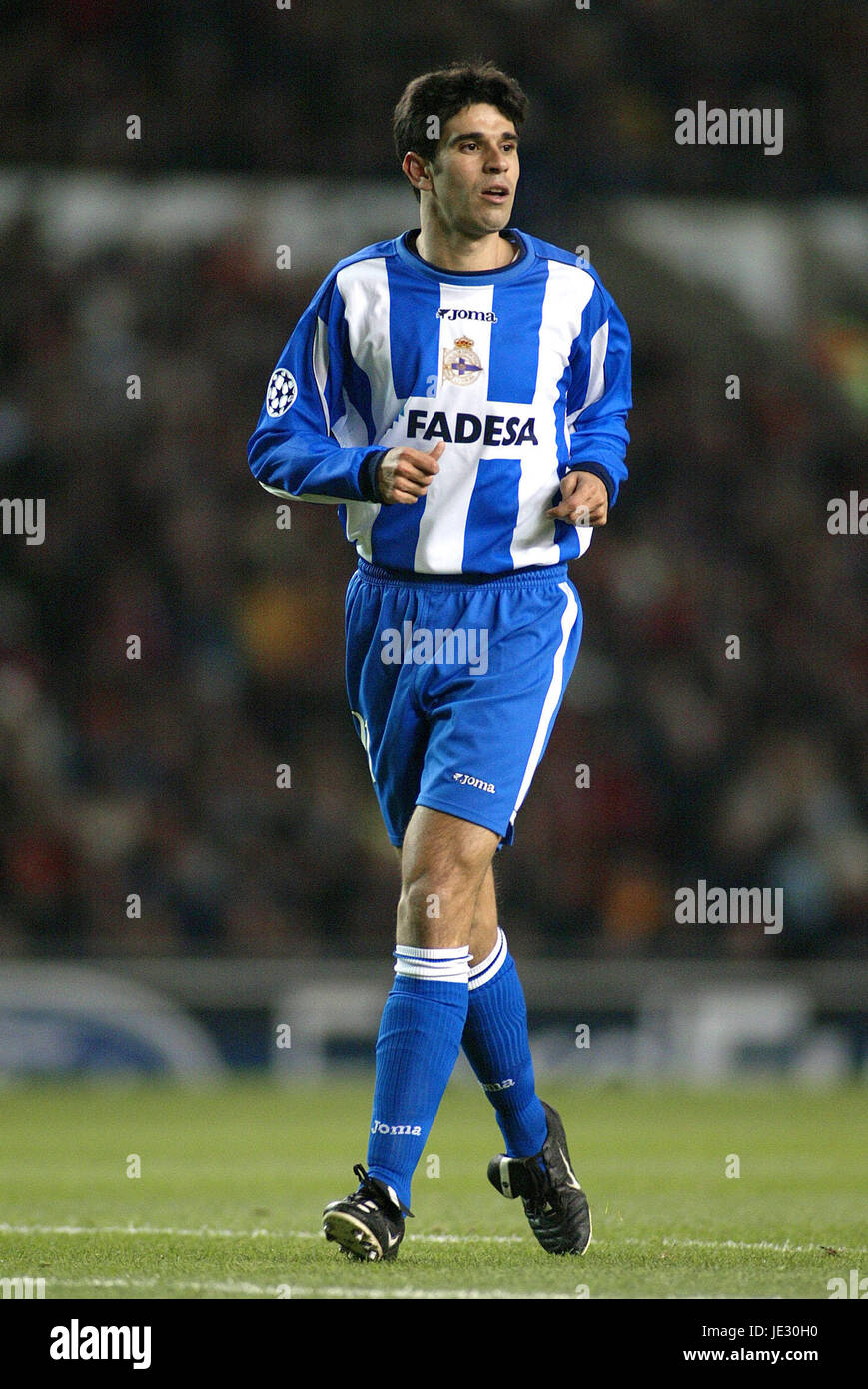 JUAN CARLOS VALERON DEPORTIVO LA CORUNA OLD TRAFFORD MANCESTER 11 ...